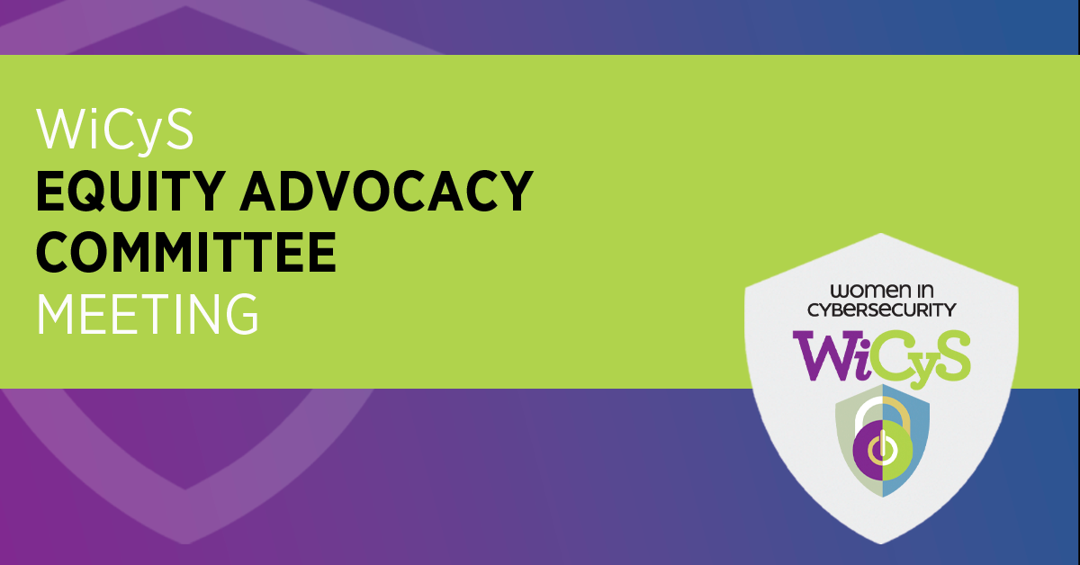 Upcoming Events – WiCyS – Women in Cybersecurity