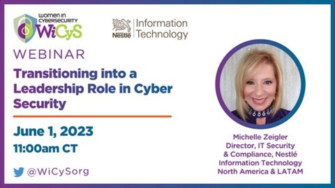 Nestlé Webinar | Transitioning into a Leadership Role in CyberSecurity ...
