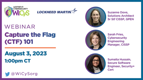 Webinar | Lockheed Martin: Capture the Flag (CTF) 101 | WiCyS - Women ...