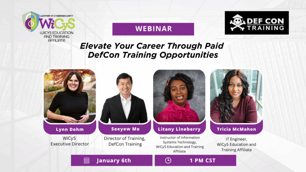 Webinar | Elevate your Career through paid DefCon Training ...
